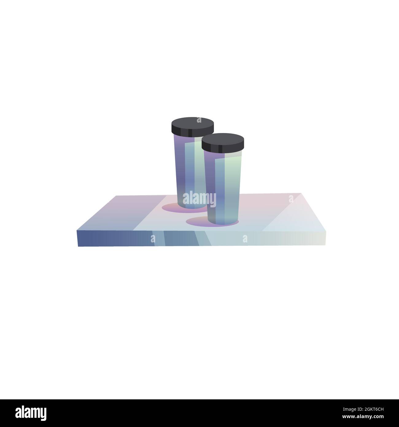 Plastic cups ad Stock Vector Images - Alamy