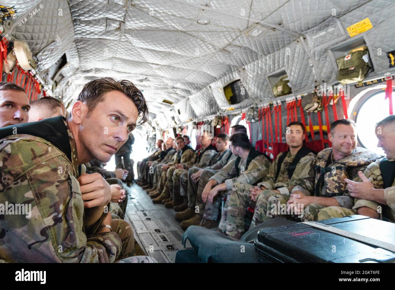 Members of the 96th Troop Command, Washington Army National Guard, and ...