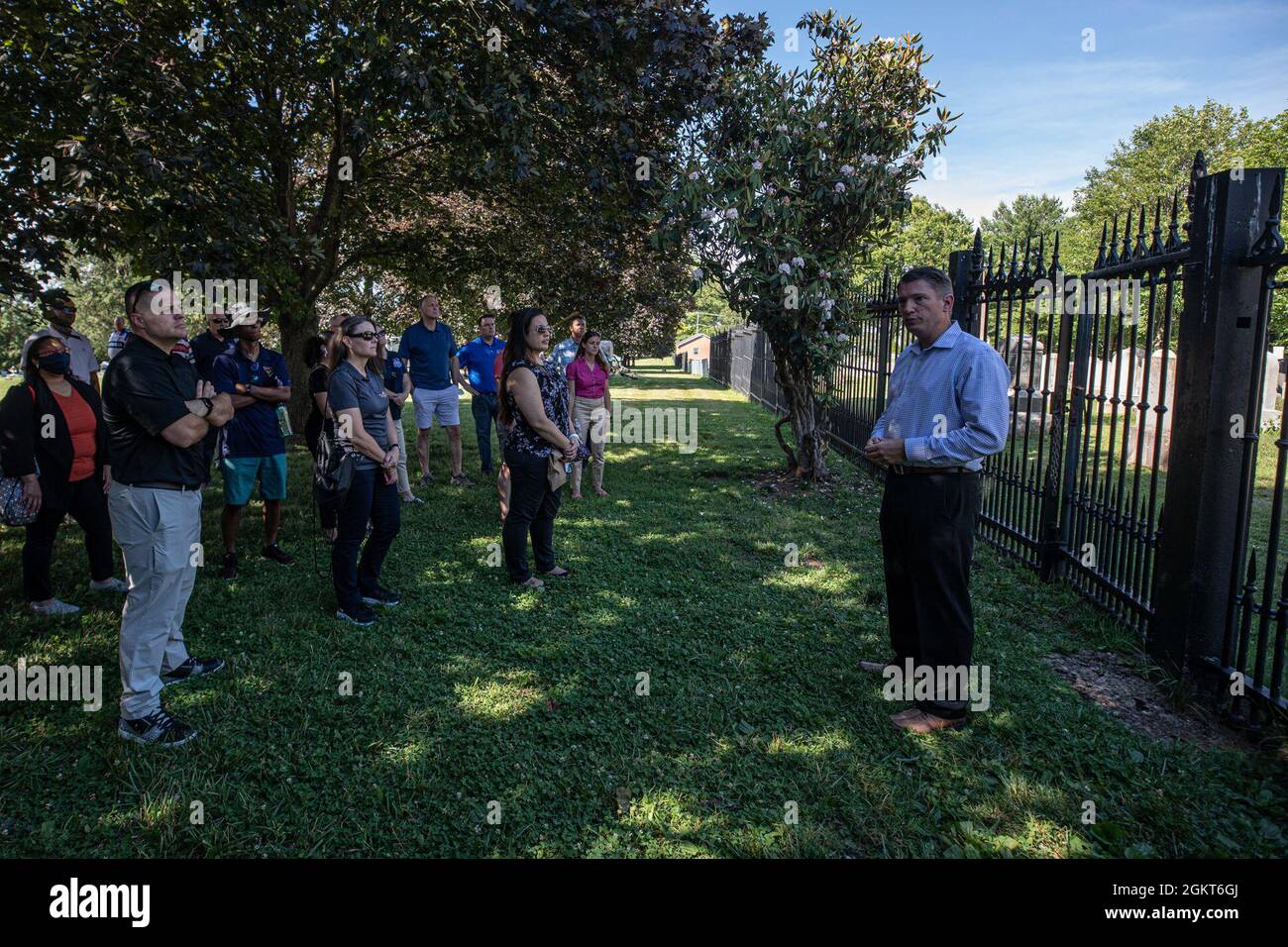 Dr. Jared Peatman, an author and historian, speaks with New Jersey ...