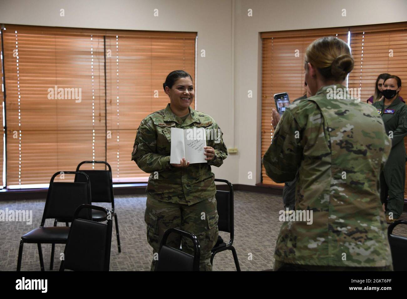 U.S. Air Force Chief Master Sergeant Laura Hoover, 97th Operations ...