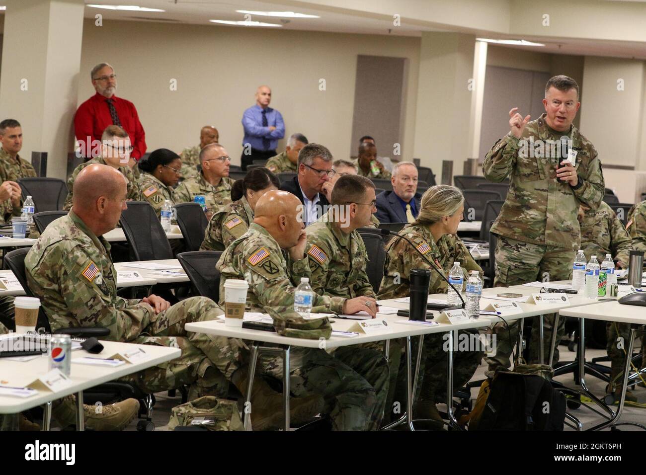 Major Gen. Darrell J. Guthrie, commanding general, 88th Readiness ...