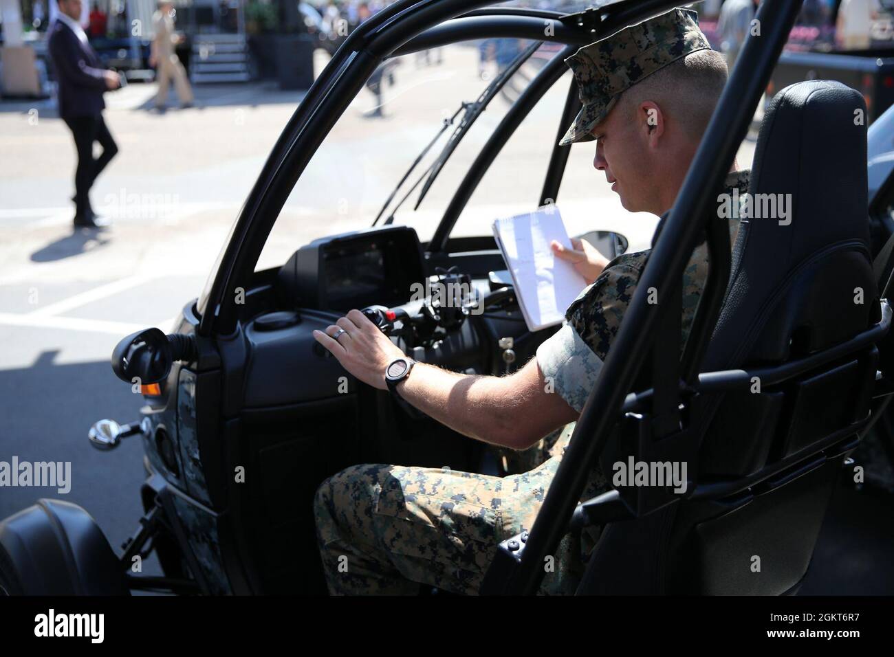 U.S. Marine Corps Capt. Daniel Kassebaum, the Marine Corps Air Station ...