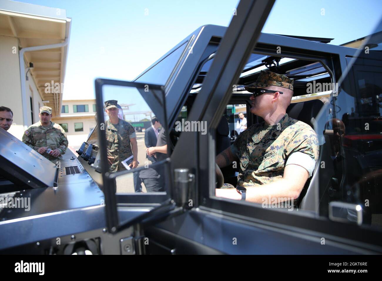 U.S. Marine Corps Gunnery Sgt. Jason Korn, the Marine Corps Air Station ...