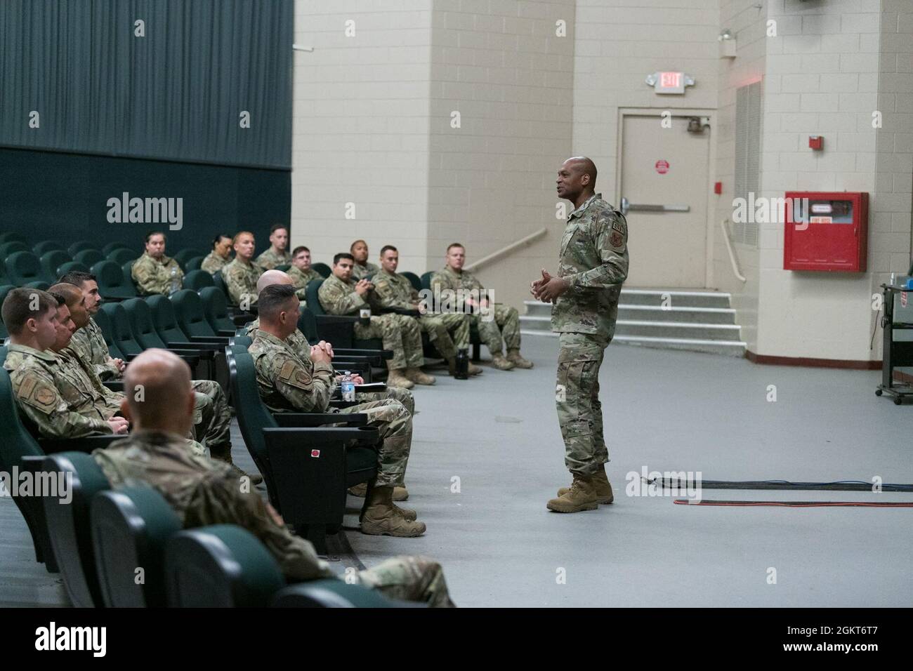 The U.S. Air Force's top cop, Brig. Gen. Roy Collins, the Security ...