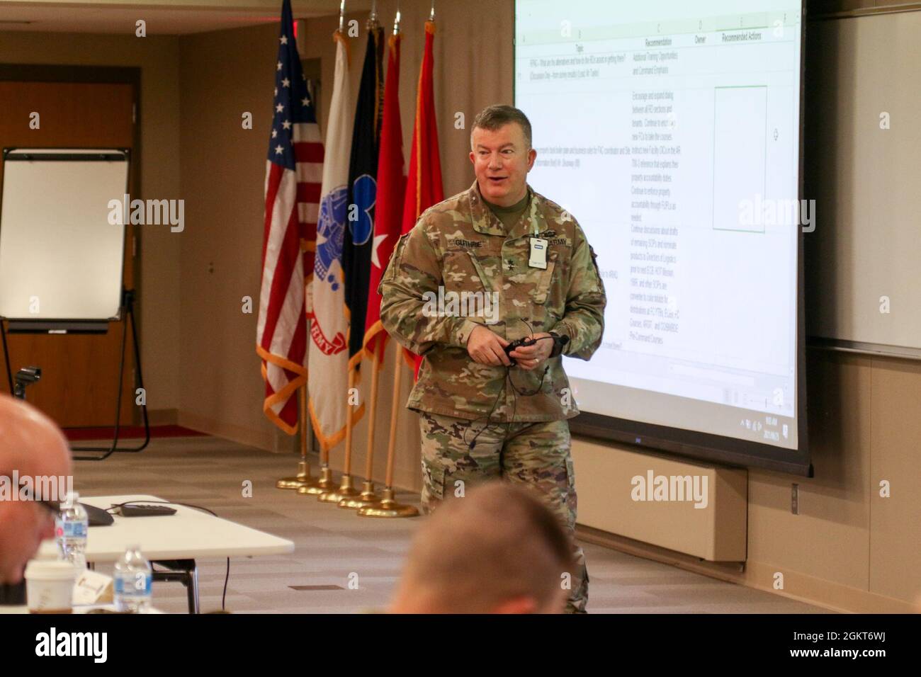 Major Gen. Darrell J. Guthrie, commanding general, 88th Readiness ...