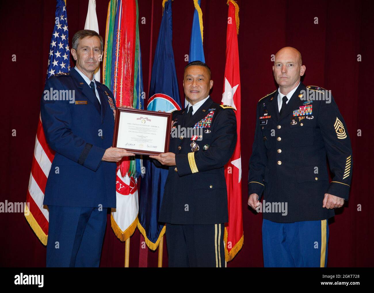 Maj. Gen. Viet X Luong's retirement ceremony took place at Camp Zama ...