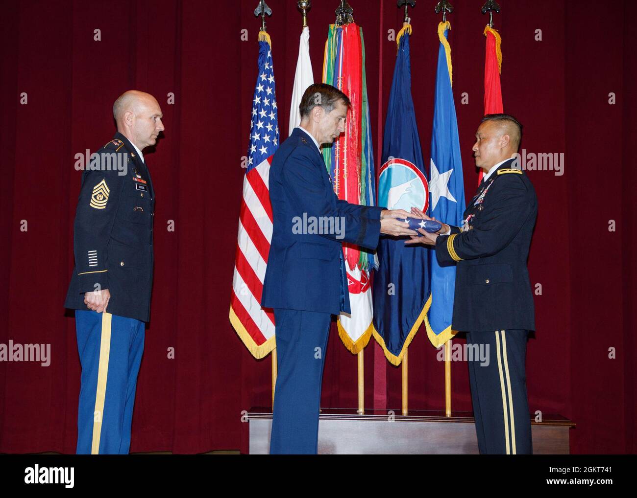 Maj. Gen. Viet X Luong's retirement ceremony took place at Camp Zama ...
