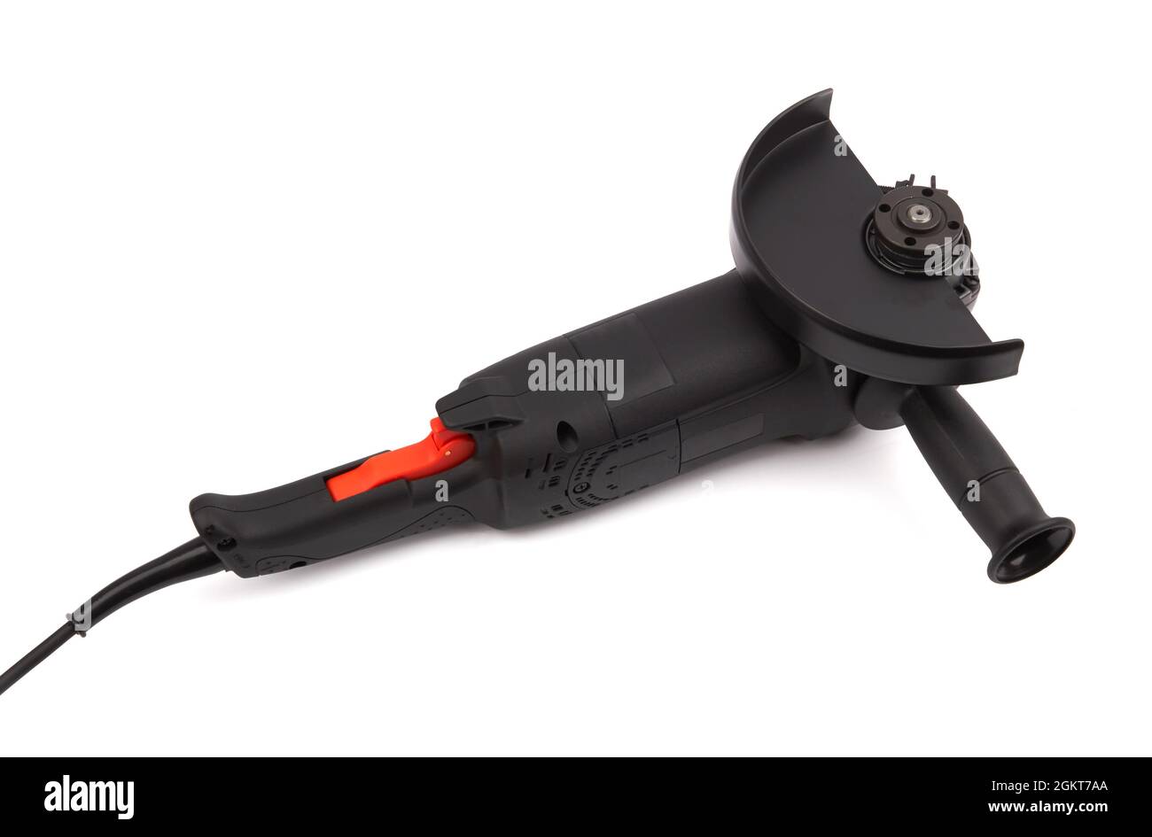 Angle grinder tool isolated on a white background Stock Photo - Alamy