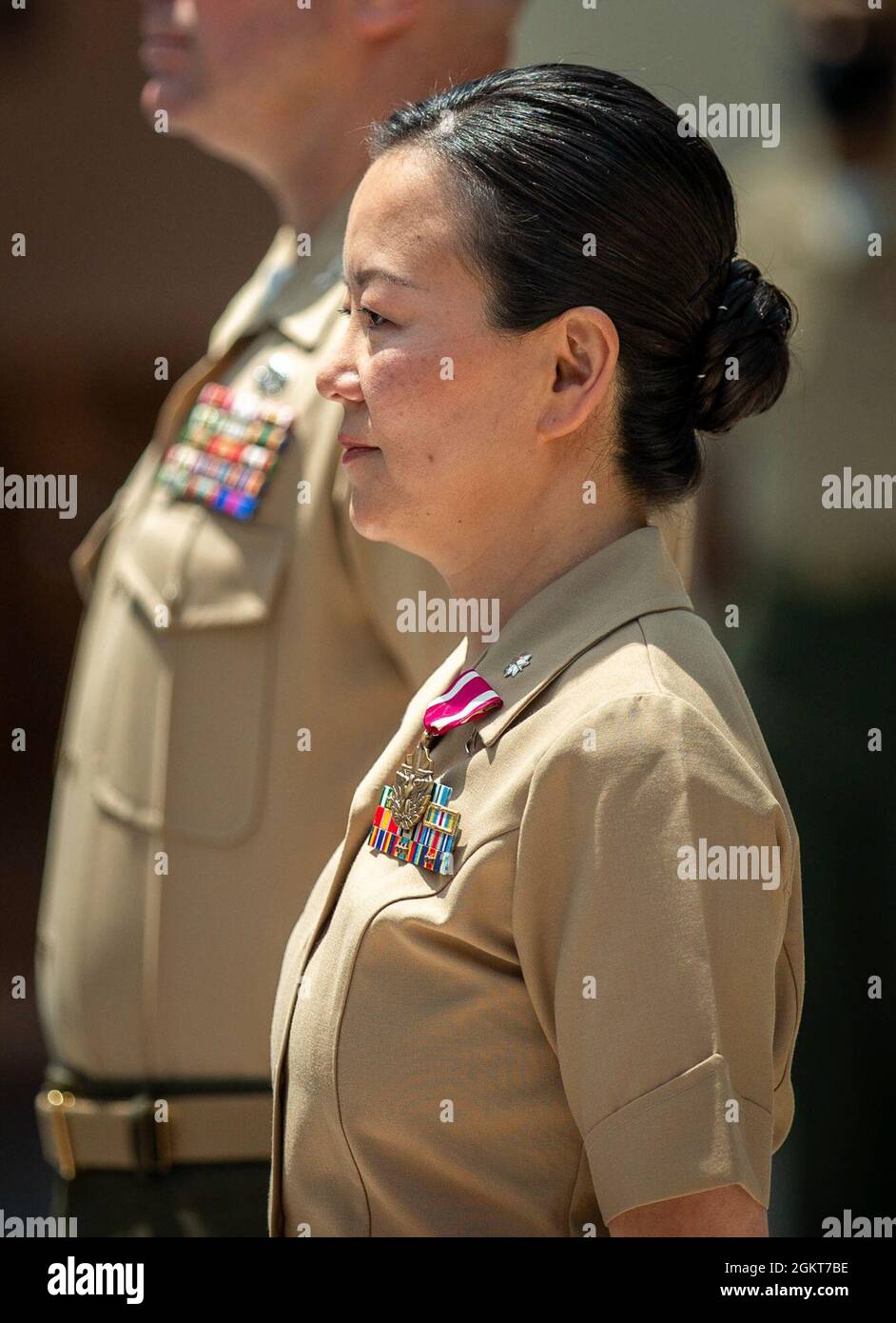 U.S. service members are joined by the family and friends of U.S ...