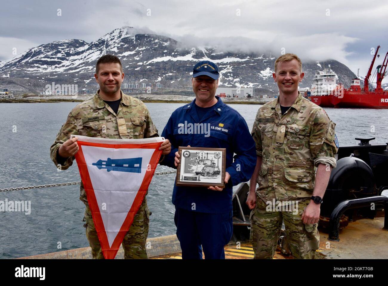 The USCGC Maple (WLB 207) hosts an international “Heat and Beat ...