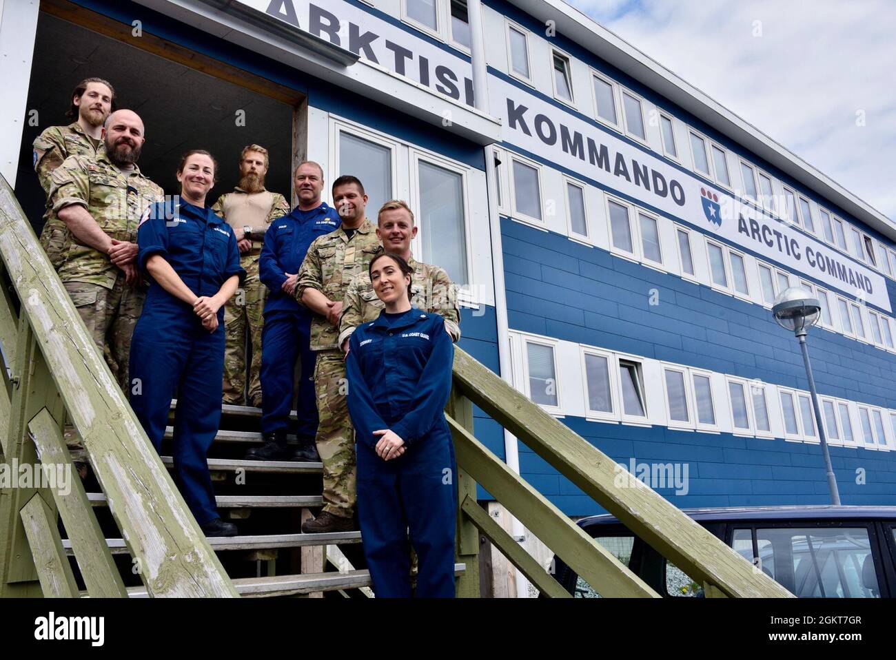 Members with the U.S. Coast Guard and Joint Arctic Command ...