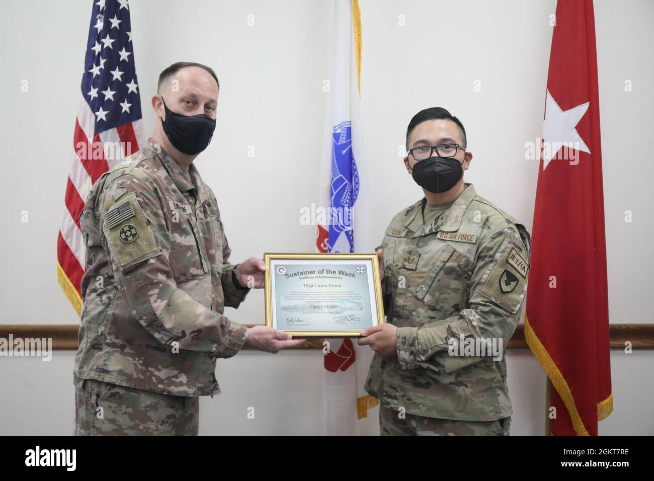 Brig. Gen. Justin Swanson, deputy commanding general, 1st Theater ...