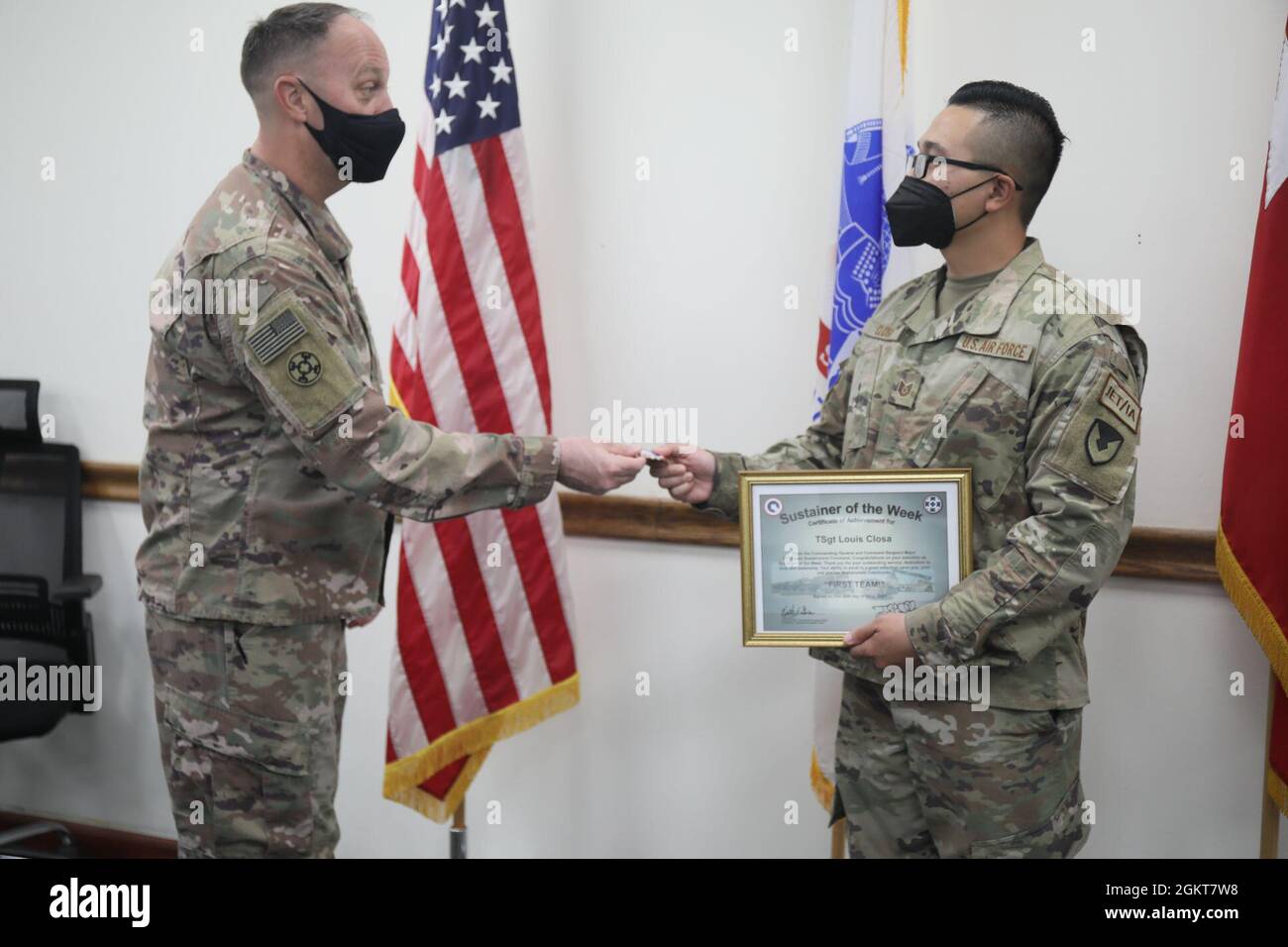 Brig. Gen. Justin Swanson, deputy commanding general, 1st Theater ...