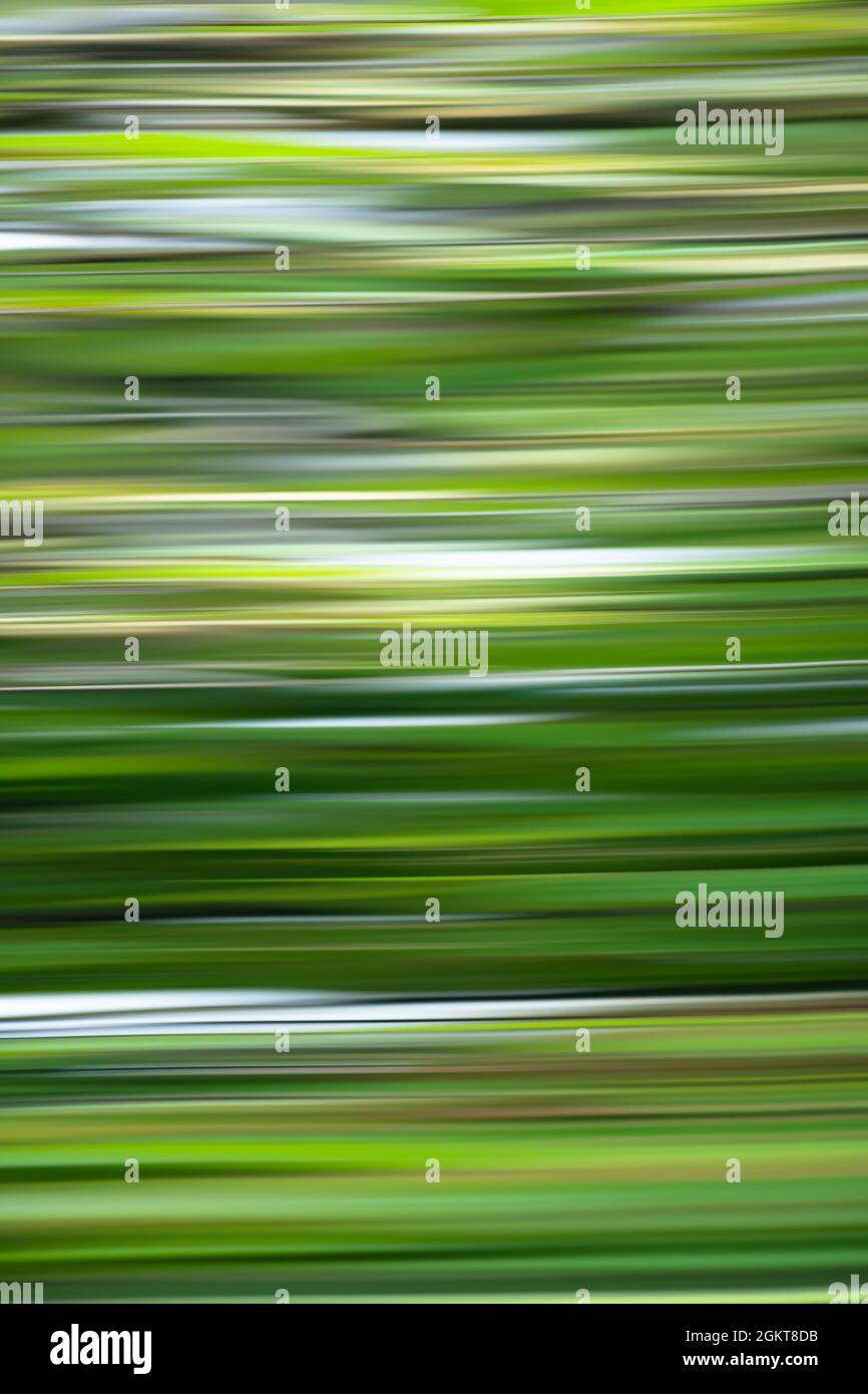 full frame out of focus landscape background, vertical format, motion ...