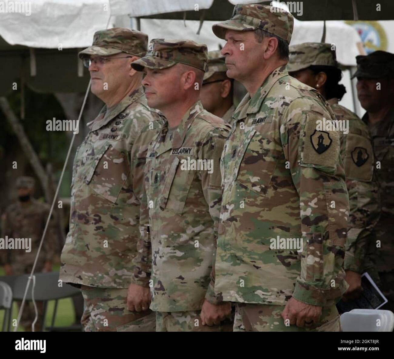 FORT BUCHANAN, P.R.—From left to right, Brig. Gen. Jeffrey W. Jurasek ...