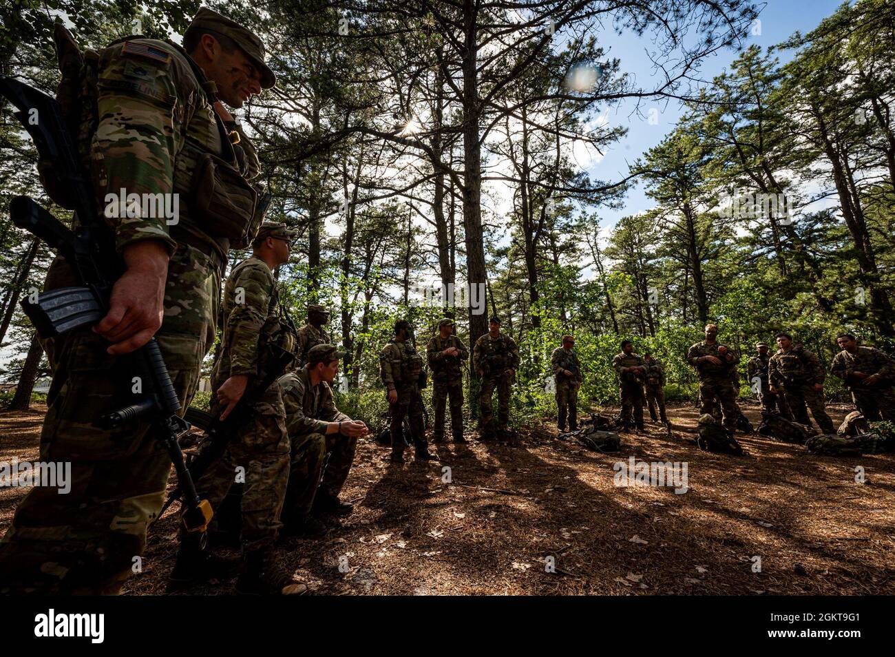 U.S. Army Soldiers during a situational training exercise (STX) on ...