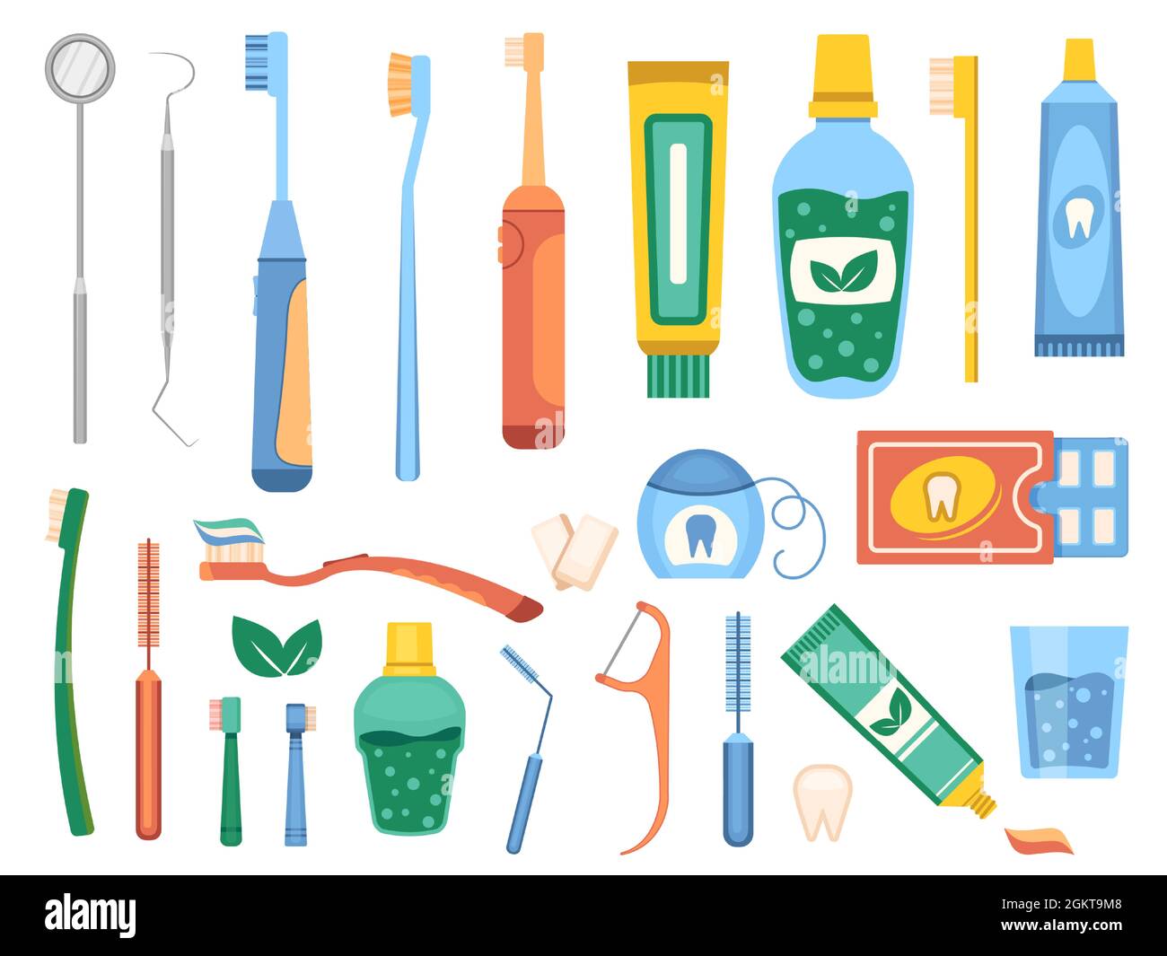 Dental Hygienist Clipart Tools