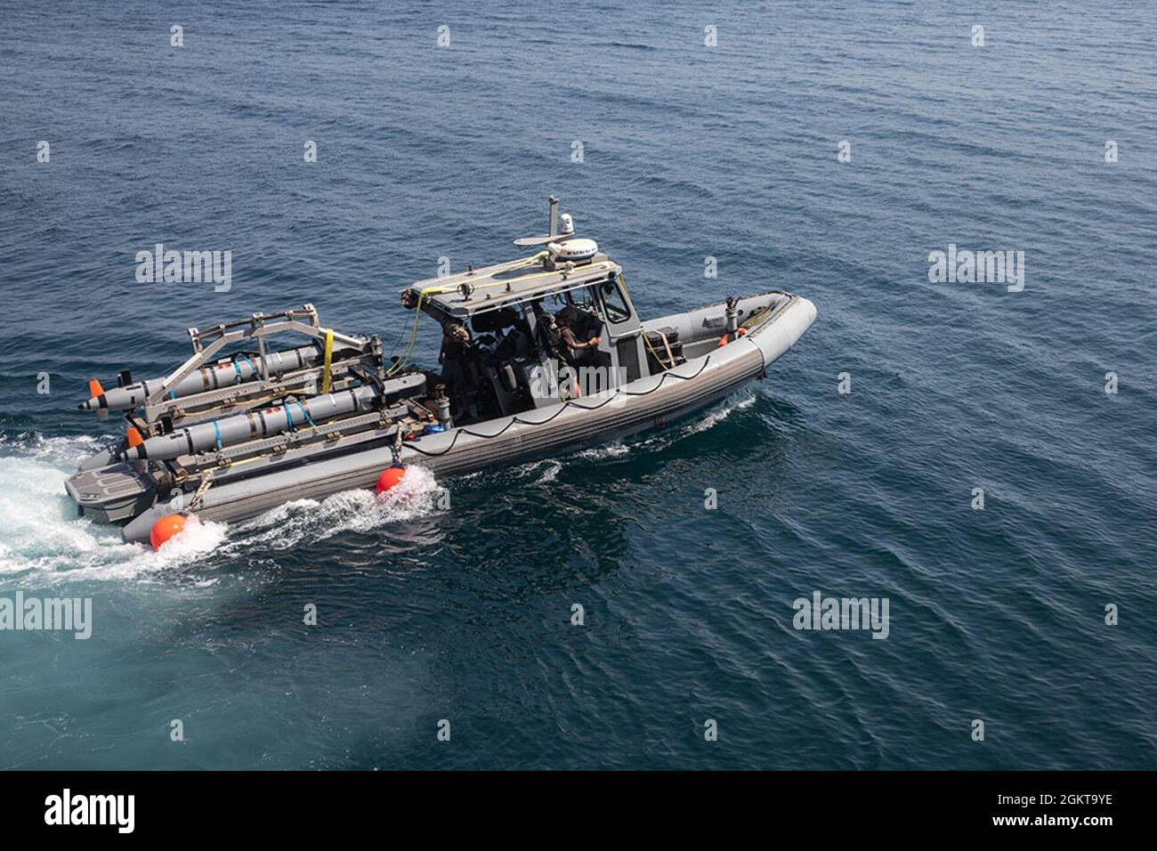 210626-A-UH336-0051 ARABIAN GULF (June 26, 2021) - Sailors assigned to ...