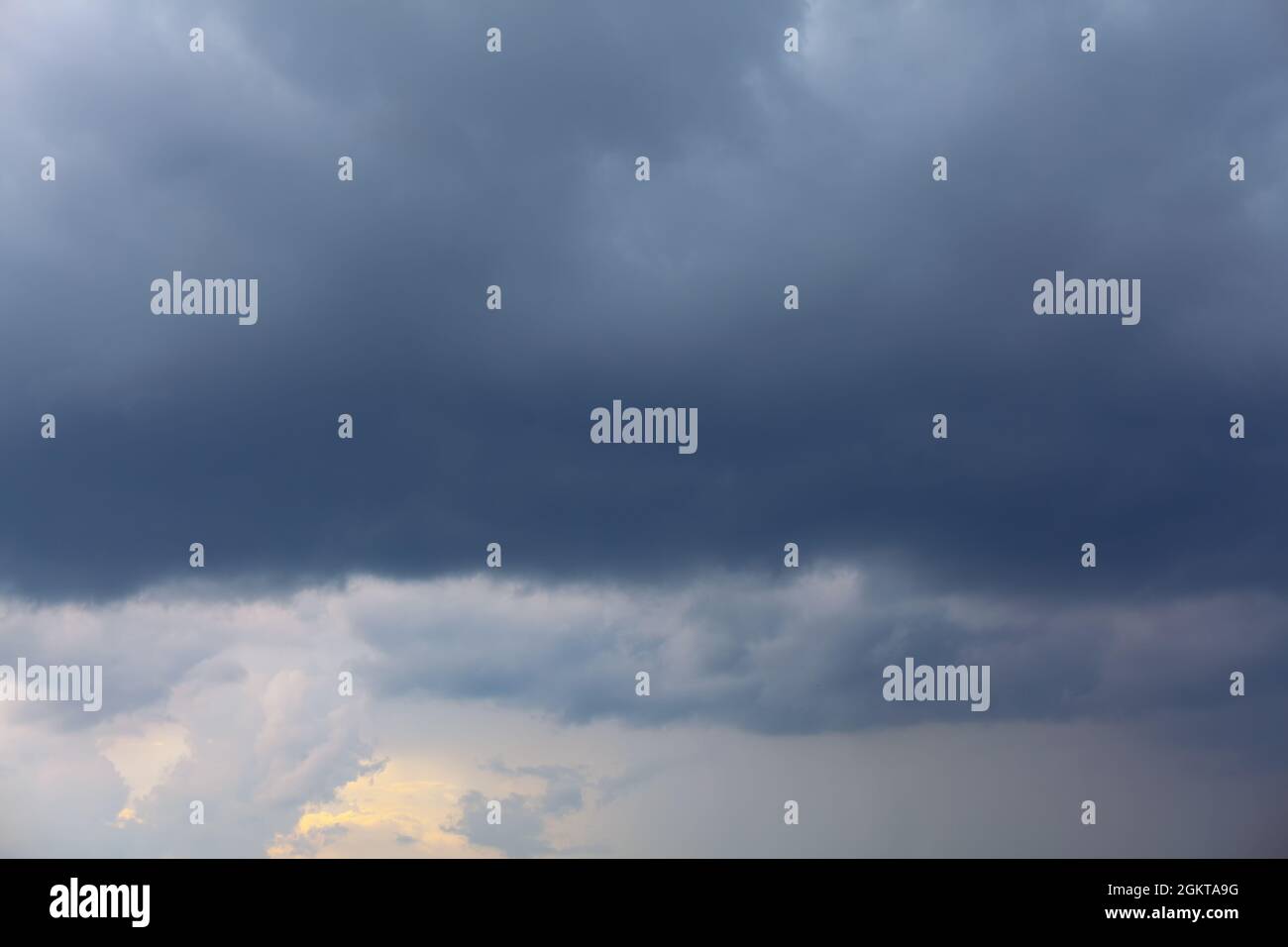 Grey and blue clouds before storm Stock Photo - Alamy