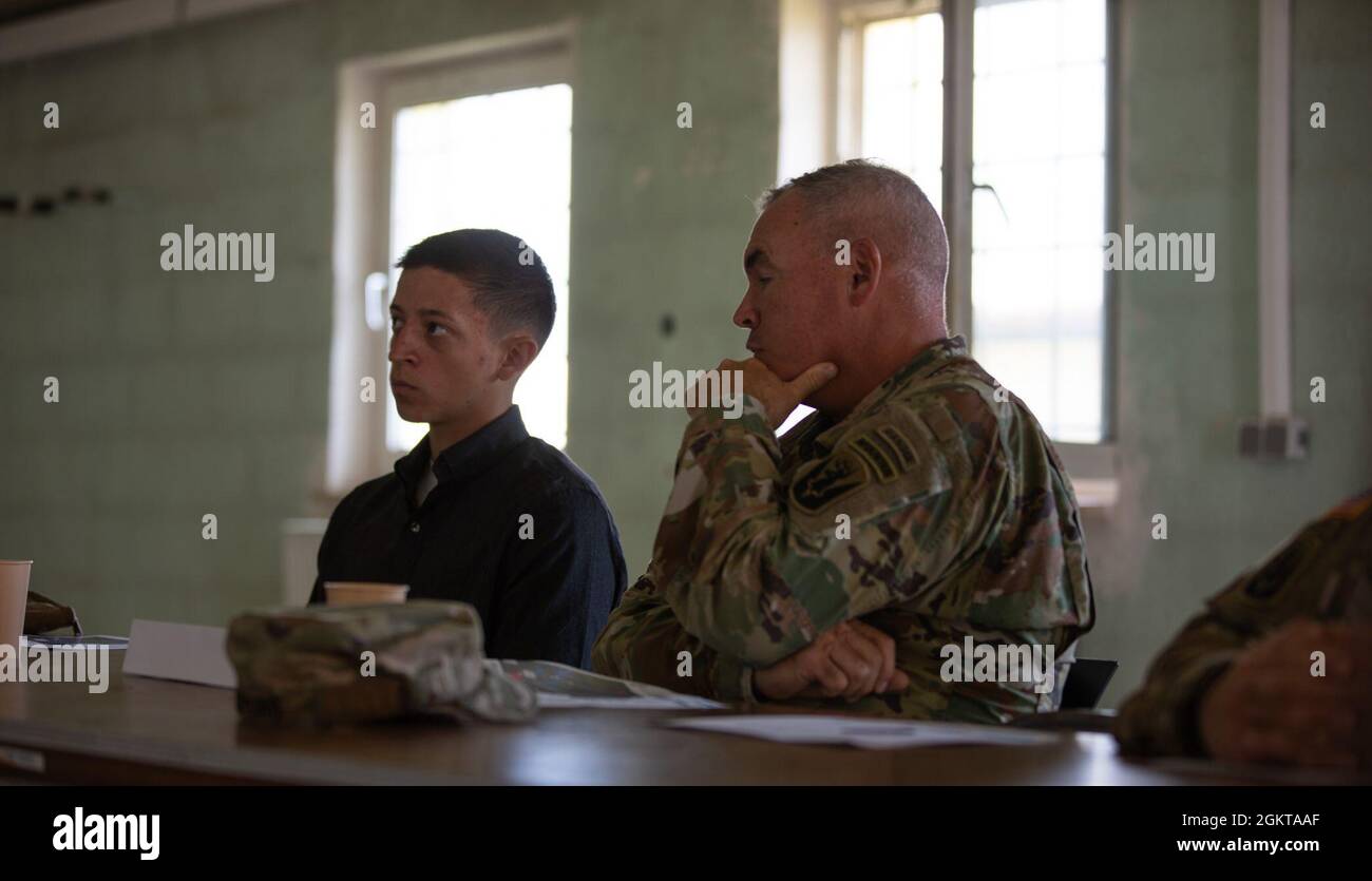 On 27 June 2021, Col. Brey Hopkins, Brigade Commander of the 86th ...