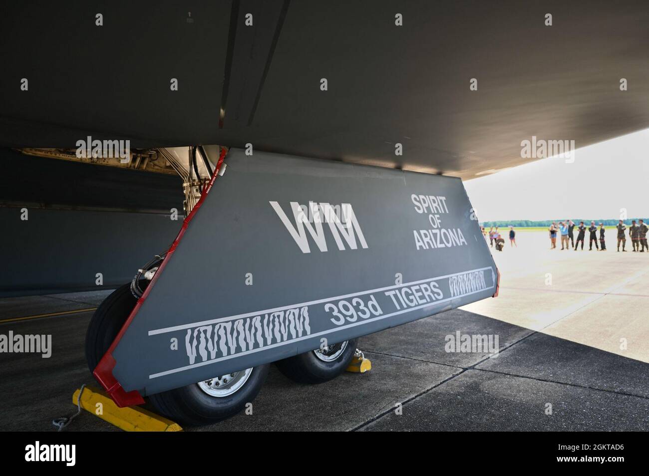 A U.S. Air Force B-2 Spirit from Whiteman Air Force Base, made an ...