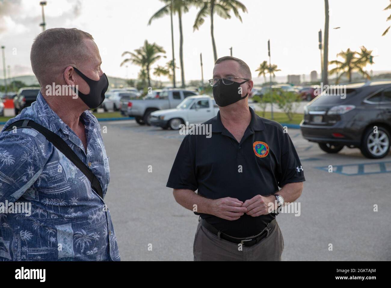 Don Baldwin, the Marine Corps Base (MCB) Camp Blaz Chief of Staff ...