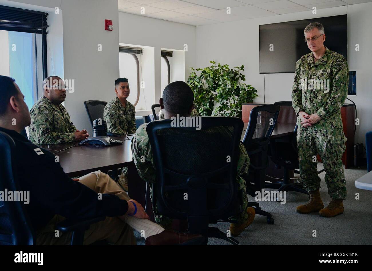 BOSTON (June 28, 2021) Rear Adm. Tim Weber, Naval Medical Forces ...