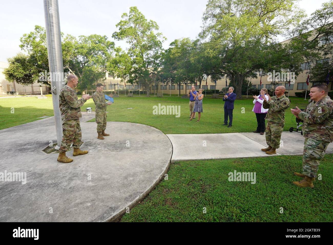 688th Cyberspace Wing members commemorate Tech Sgt. Kyle Bellone's ...