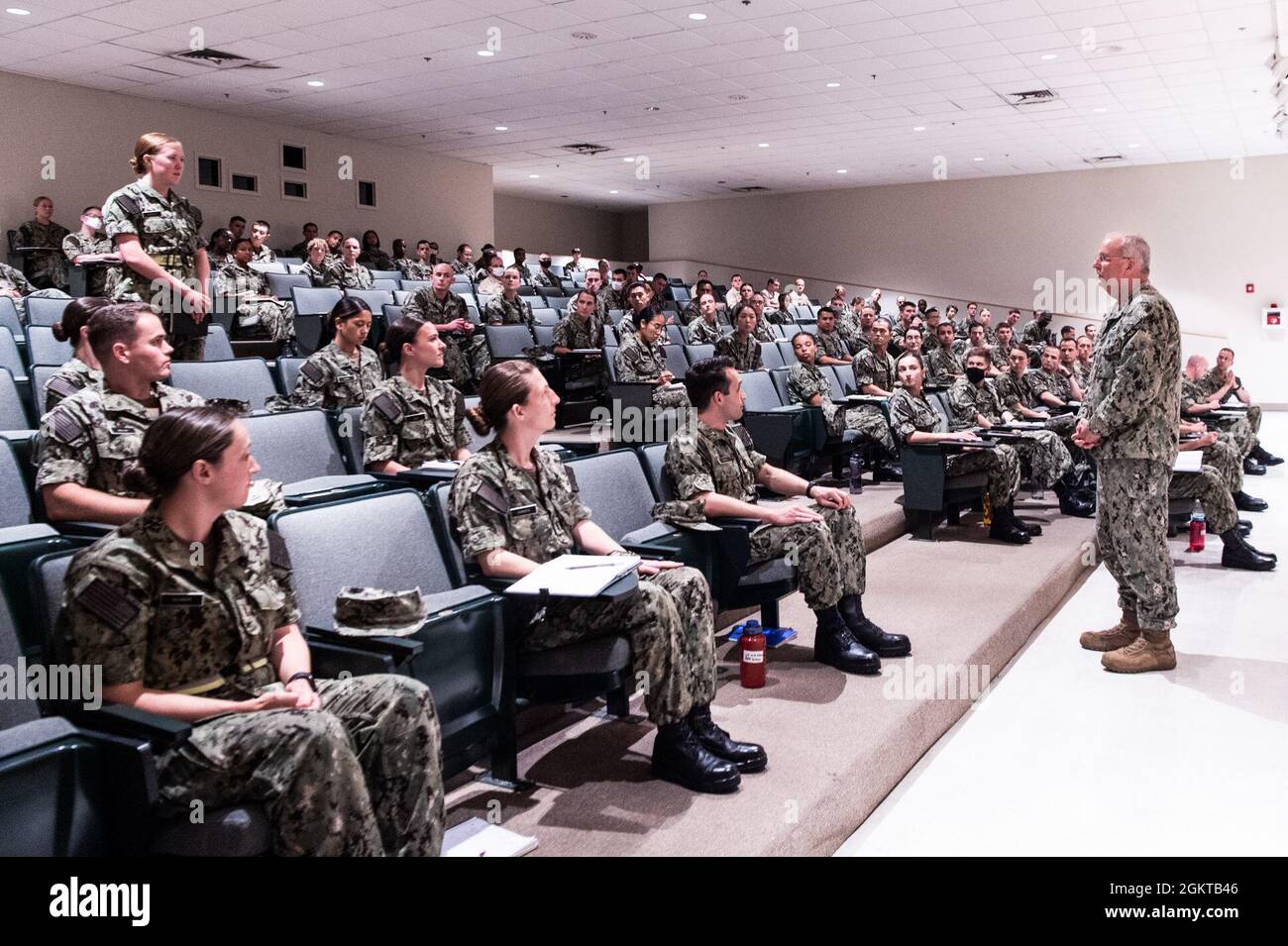 Rear Adm. Bruce Gillingham, chief of Bureau of Medicine and Surgery and ...