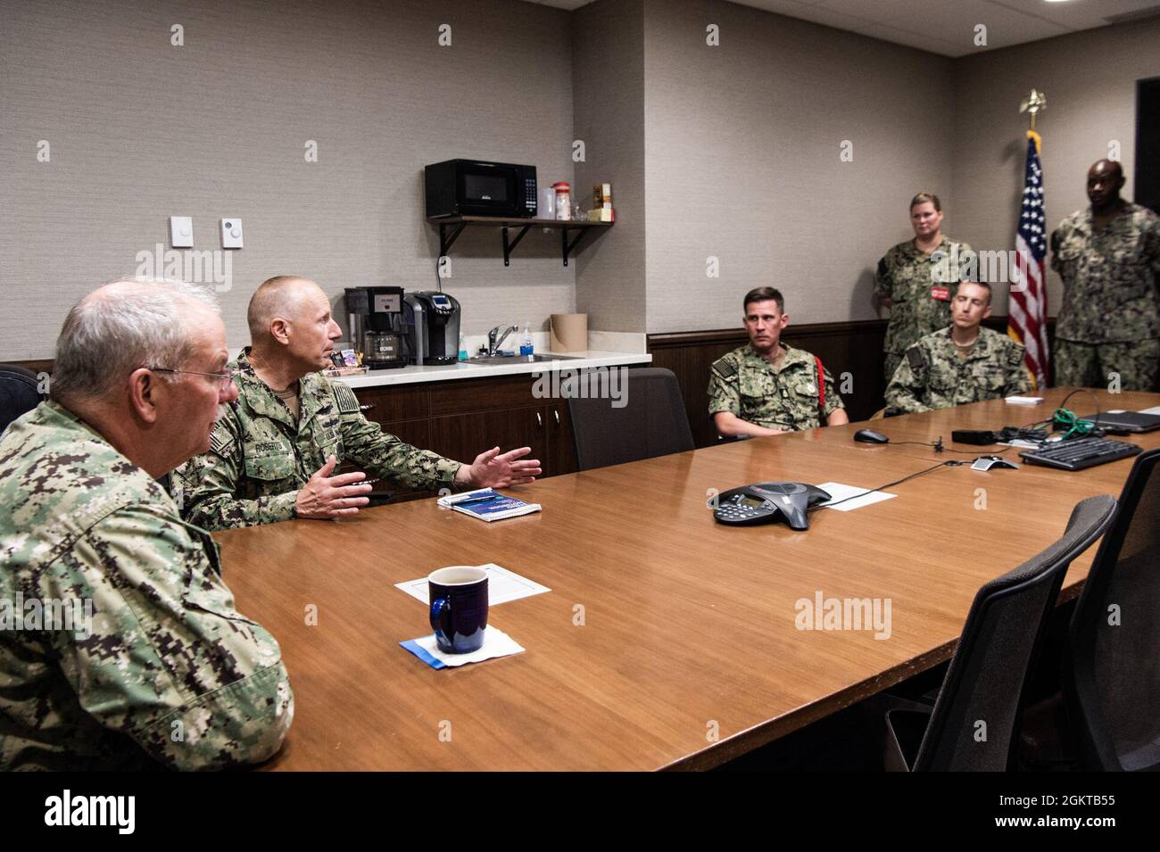 Rear Adm. Bruce Gillingham, chief of Bureau of Medicine and Surgery and ...