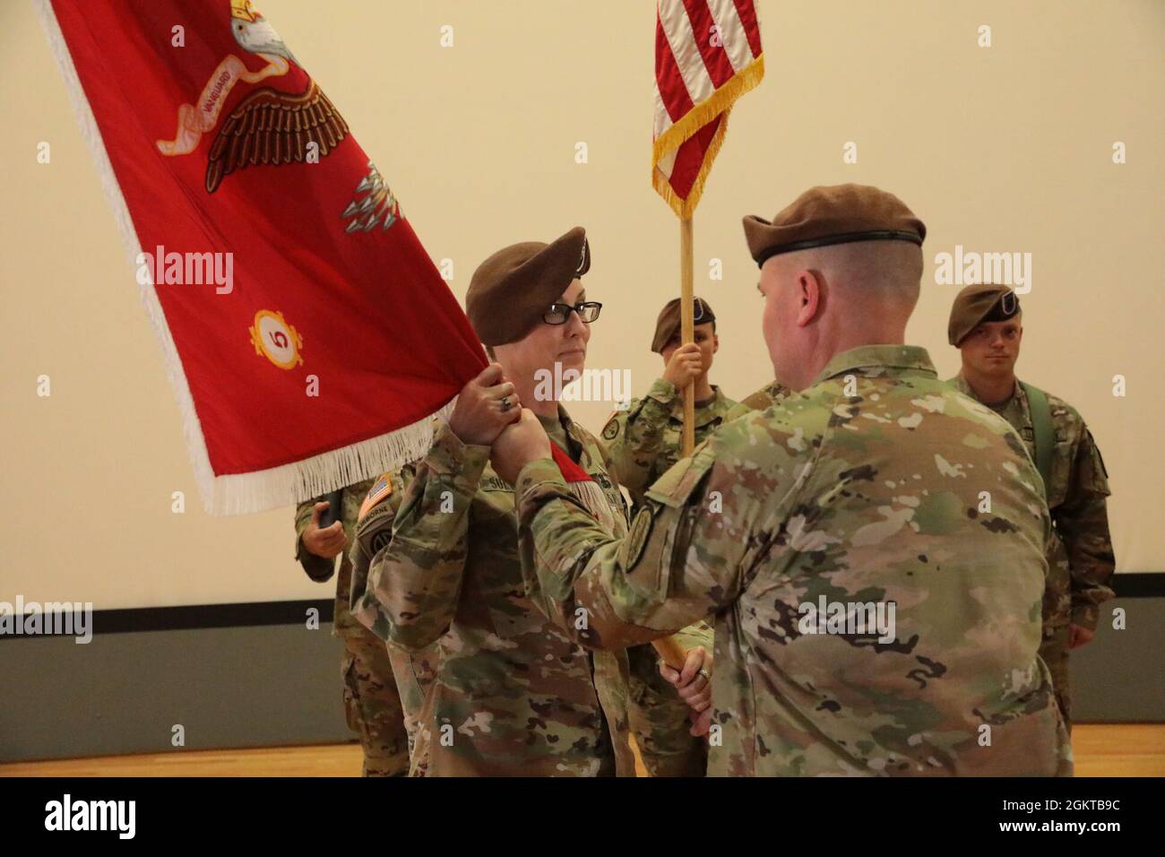 Lt. Col. Meghann Sullivan takes the 5th Battalion, 5th Security Force ...