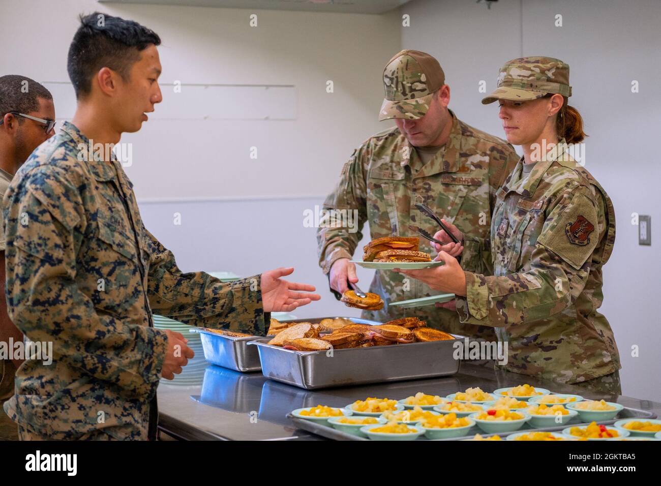 Staff Sergeant Elizabeth Pettek and Senior Master Sergeant David Hill ...