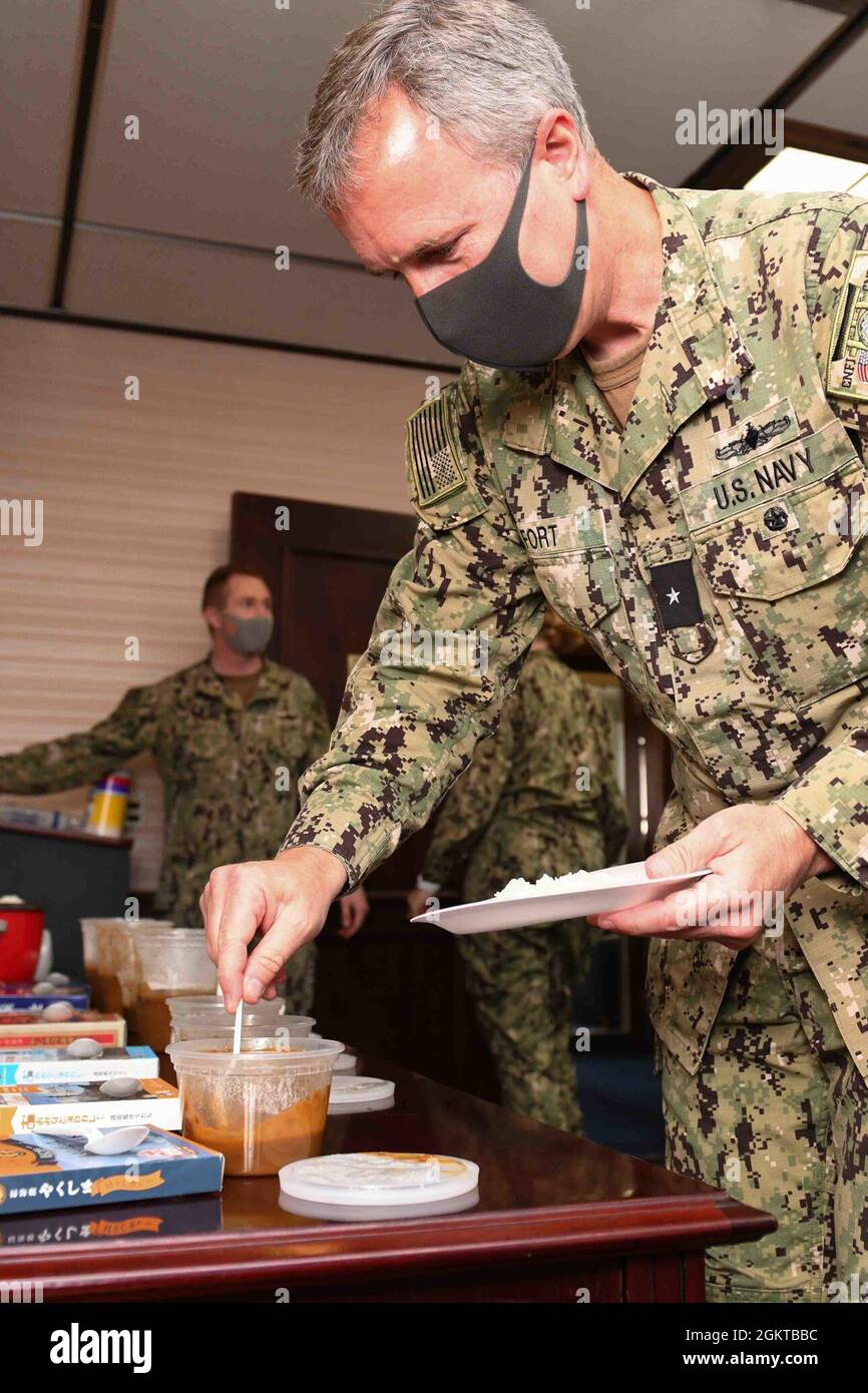 Commander of naval forces japan cnfj and navy region japan hi-res stock ...