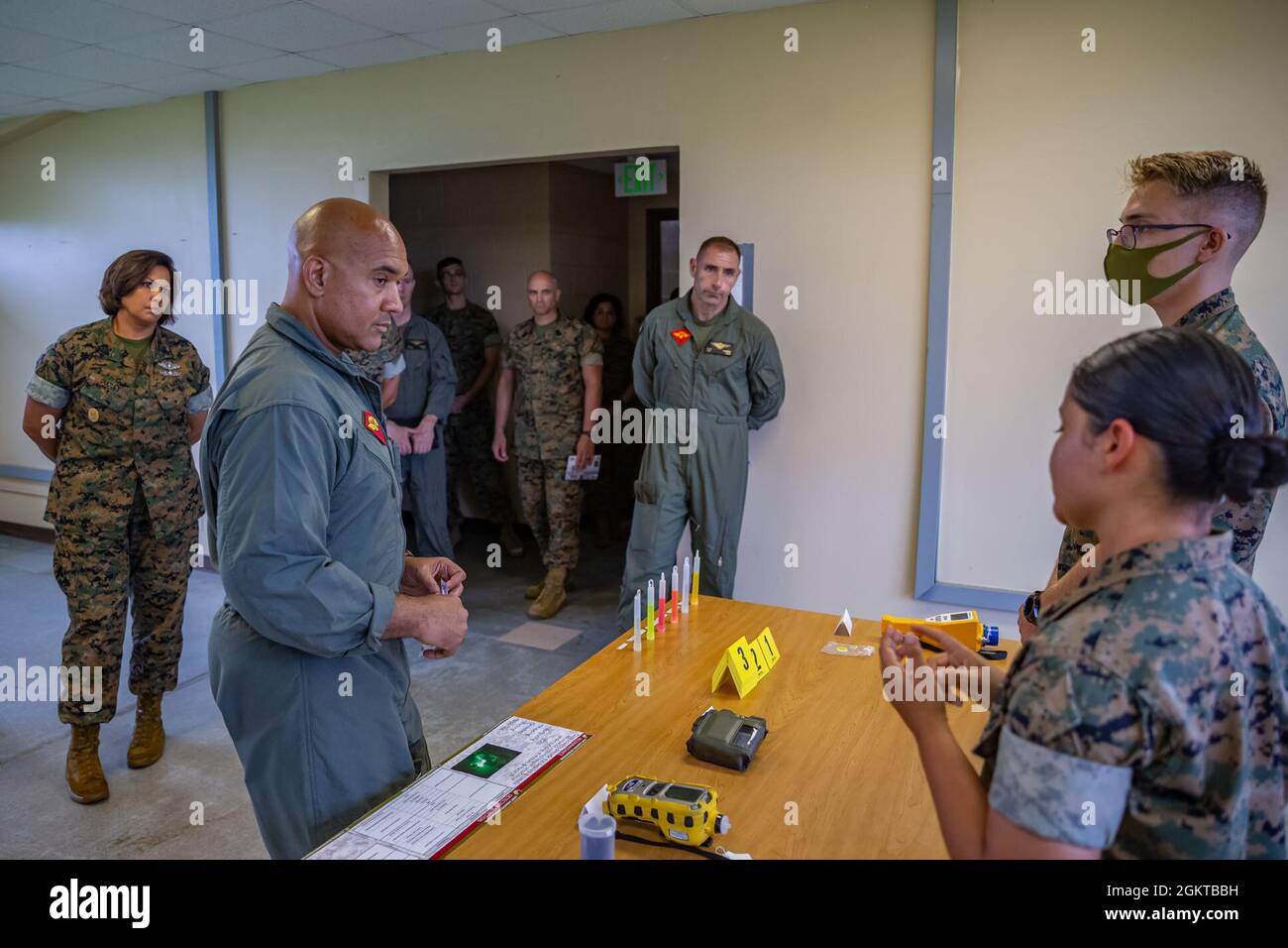 Commanding General Brig. Gen. Brian Cavanaugh, of 1st Marine Aircraft ...
