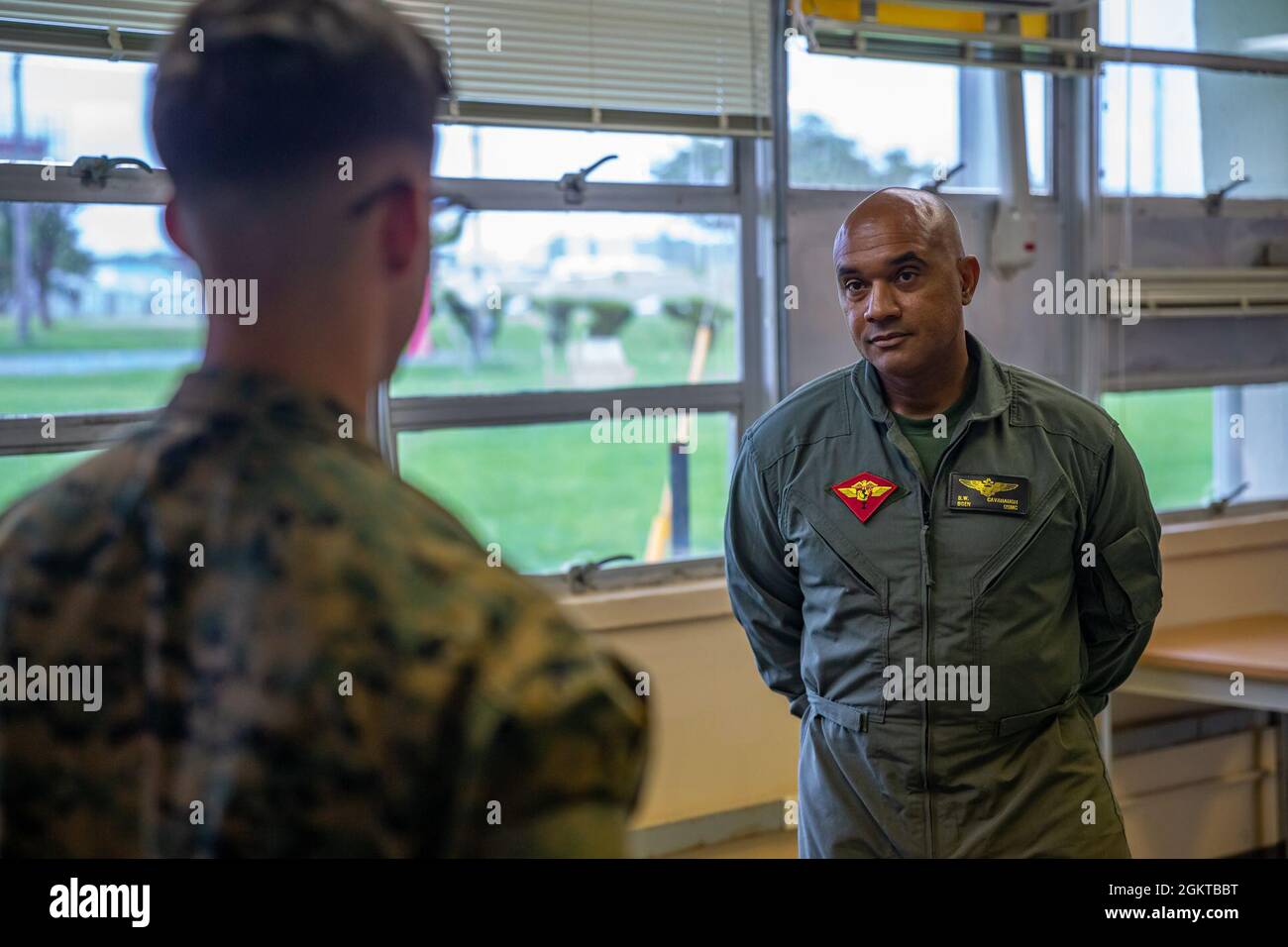 Commanding General Brig. Gen. Brian Cavanaugh, of 1st Marine Aircraft ...