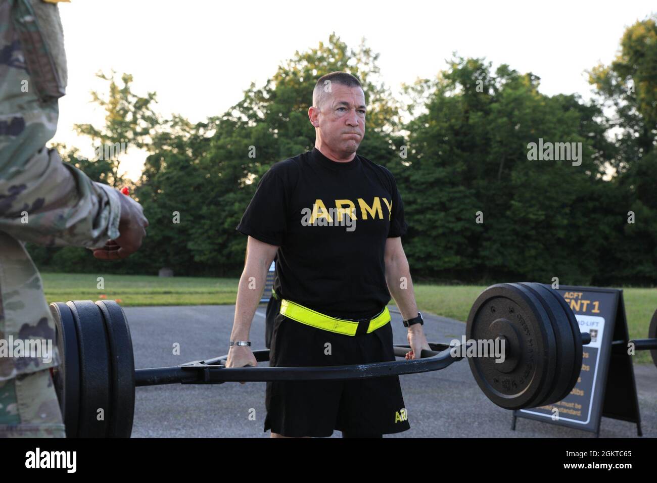 Command Sgt. Maj. Michael Perry, senior enlisted advisor, 1st Theater ...