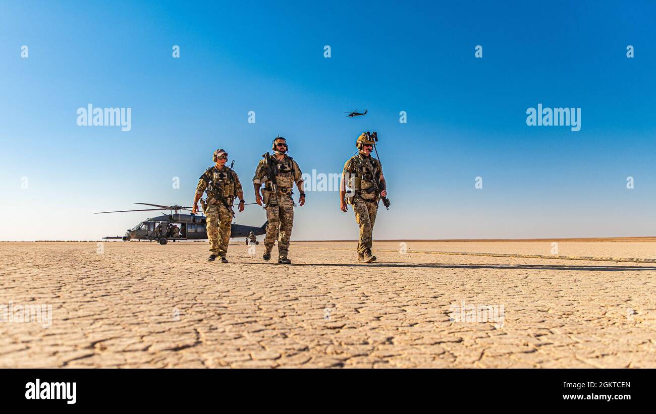 The Airmen at the 26th Expeditionary Rescue Squadron, assigned to the ...
