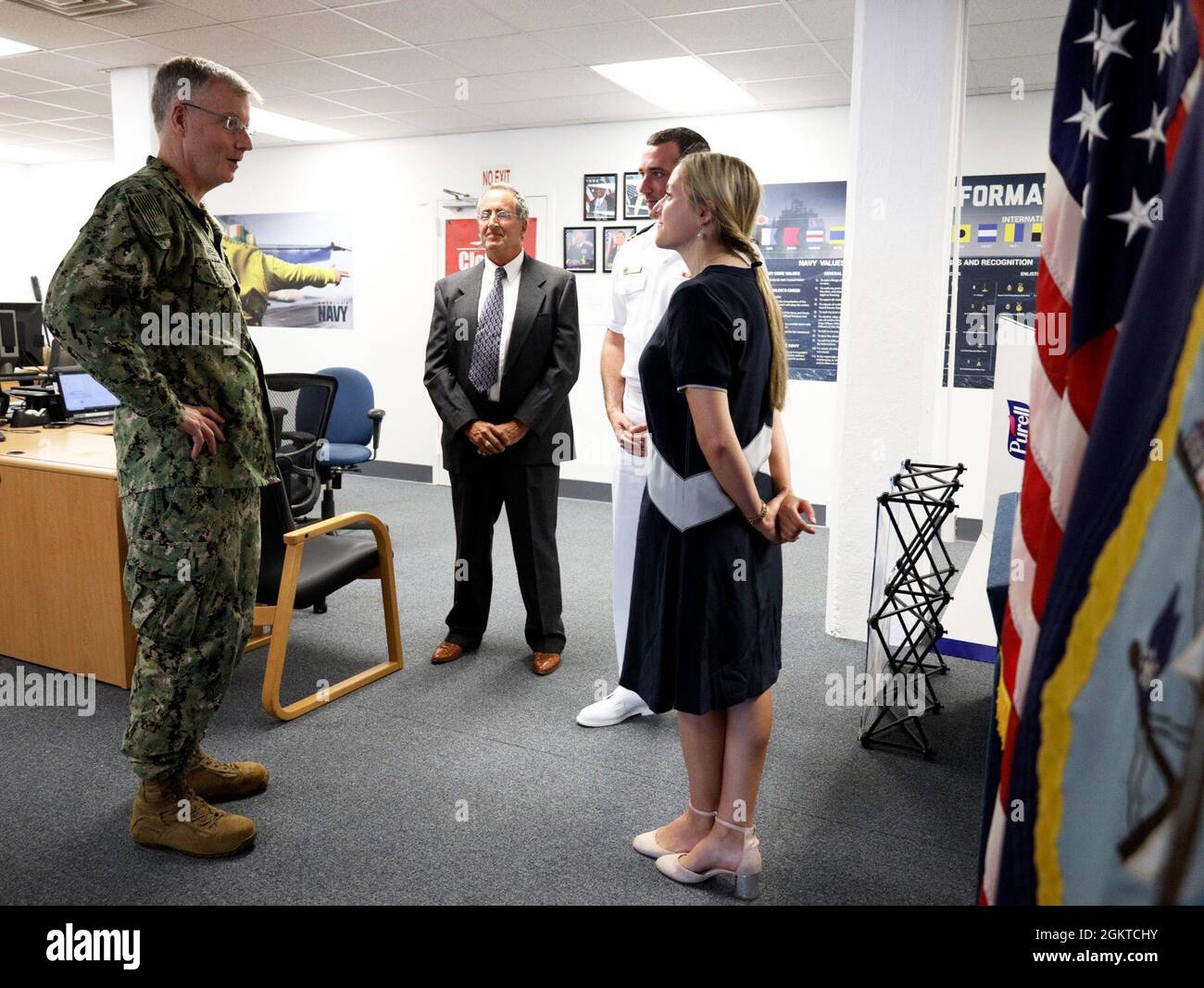 Rear Adm. Tim Weber, commander, Naval Medical Forces Pacific and ...