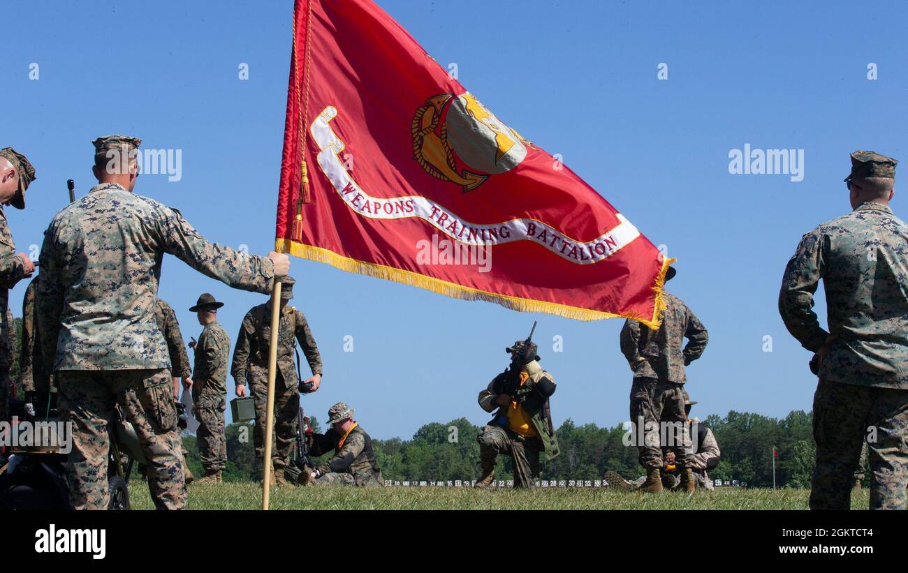 U.S. Marines with the Marine Corps Shooting Team participate in the ...