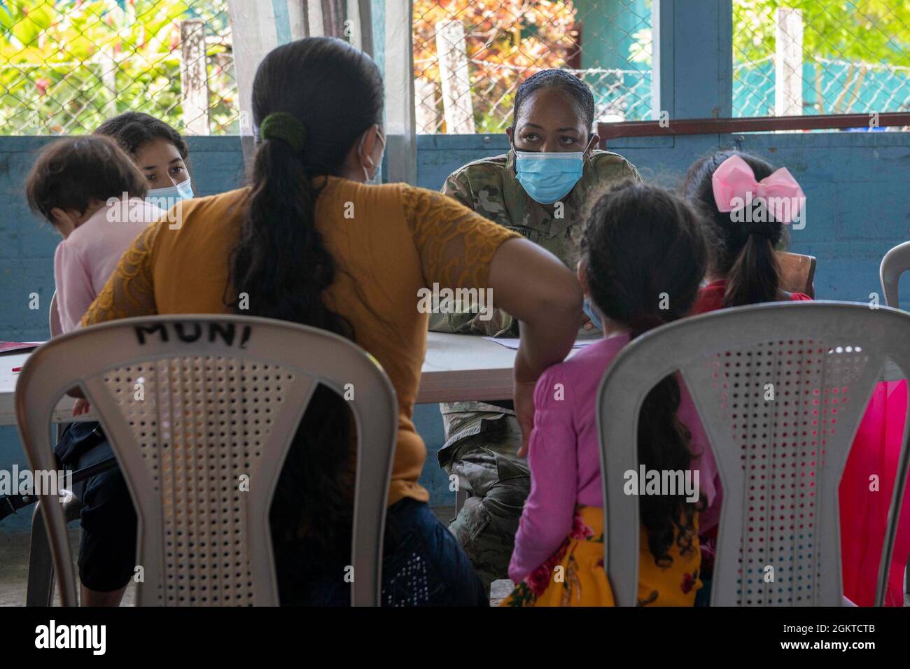 U.S. Army Maj. Joda Weathersby, a nurse practitioner with the 228th ...