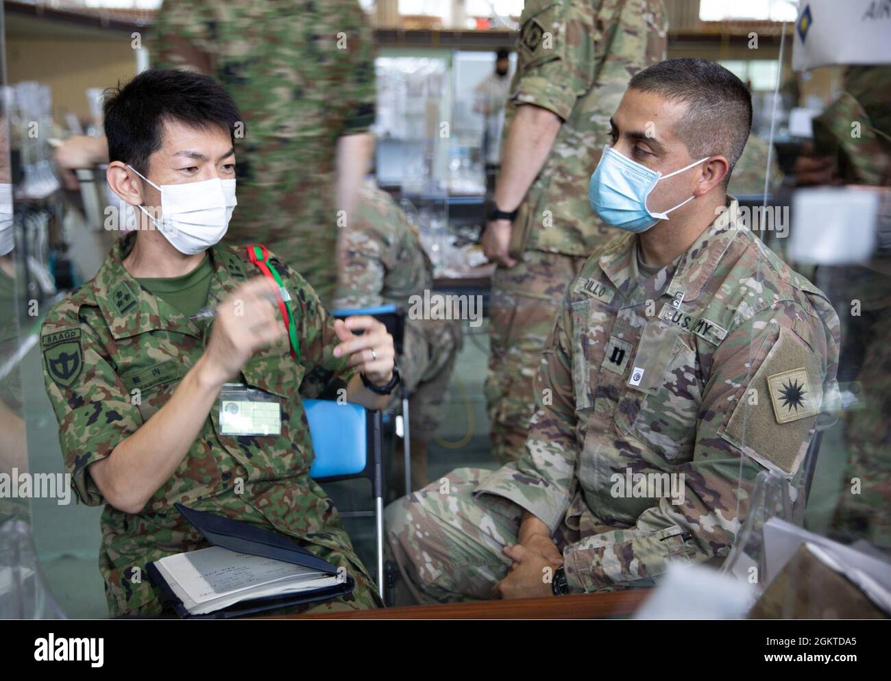 U.S. Army Capt. Joseph Carrillo, deputy air missile and defense chief ...
