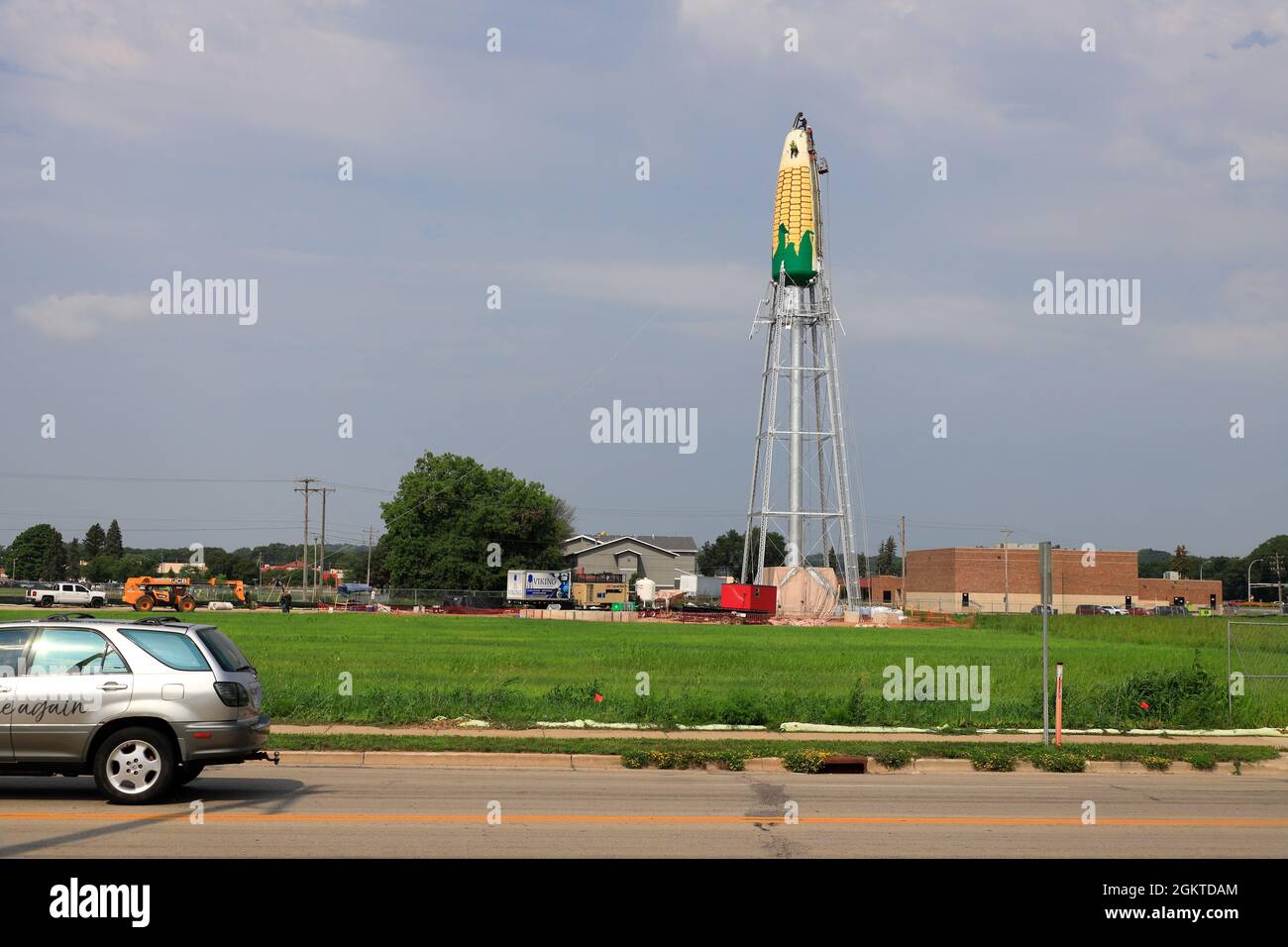 Ear of Corn water Tower.Rochester.Minnesota.USA Stock Photo - Alamy