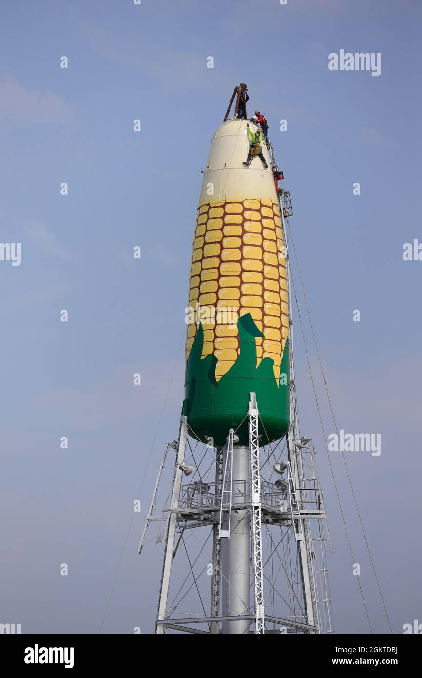 Ear of Corn water Tower.Rochester.Minnesota.USA Stock Photo - Alamy