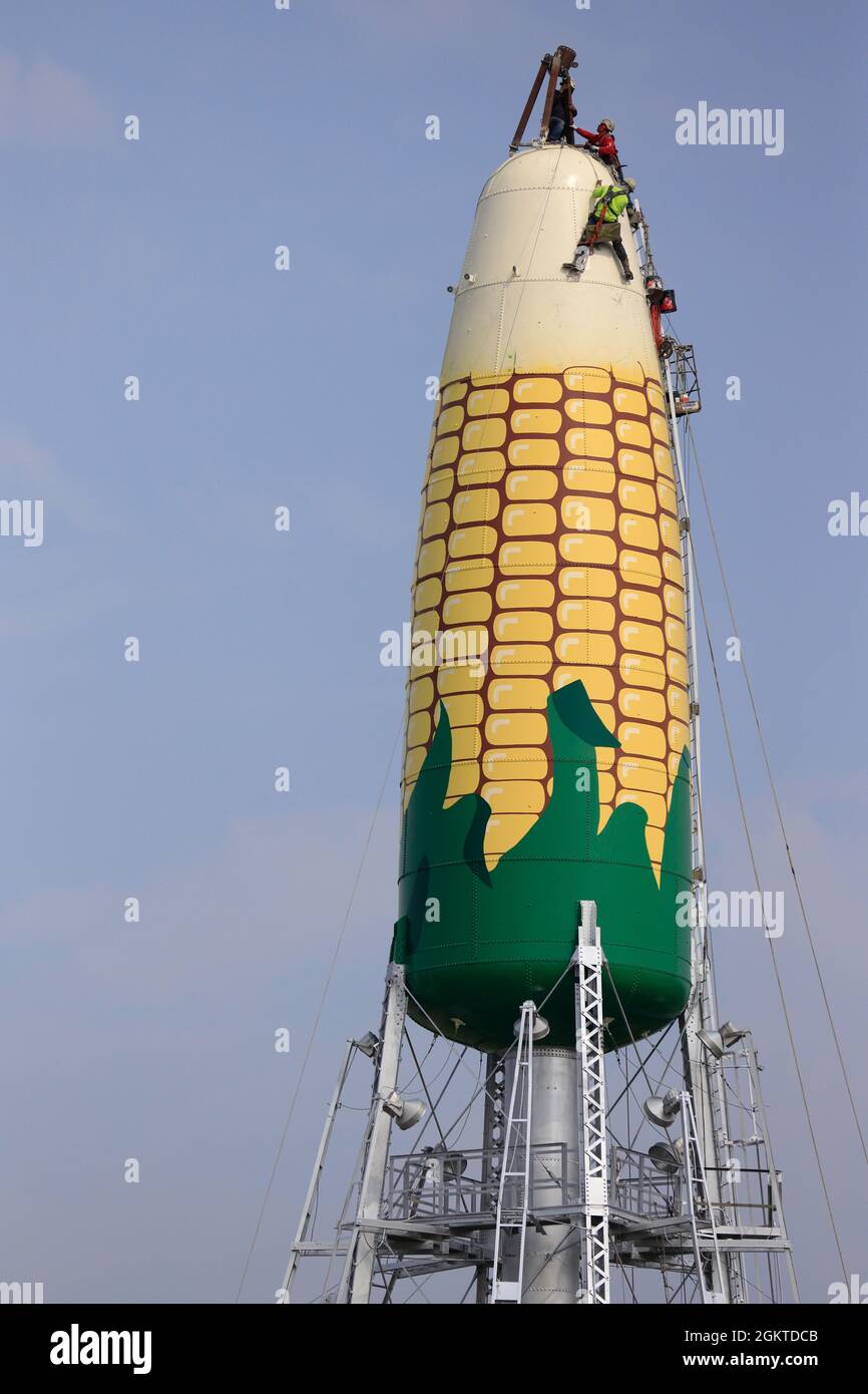 Ear of Corn water Tower.Rochester.Minnesota.USA Stock Photo - Alamy