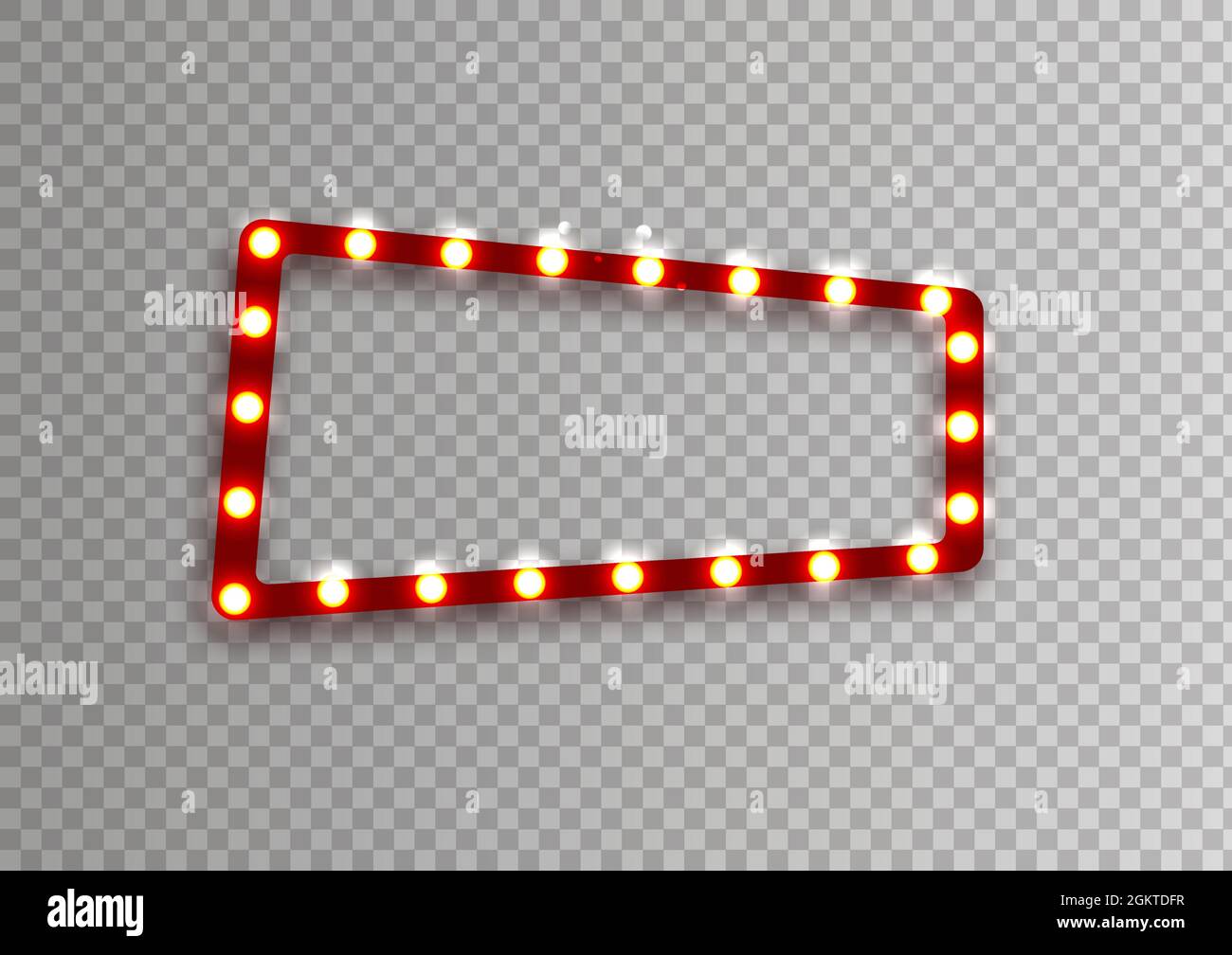 Marquee lights border hi-res stock photography and images - Alamy