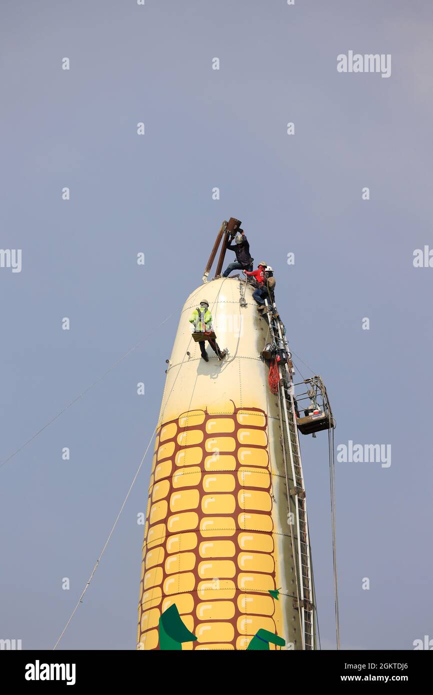Ear of Corn water Tower.Rochester.Minnesota.USA Stock Photo - Alamy