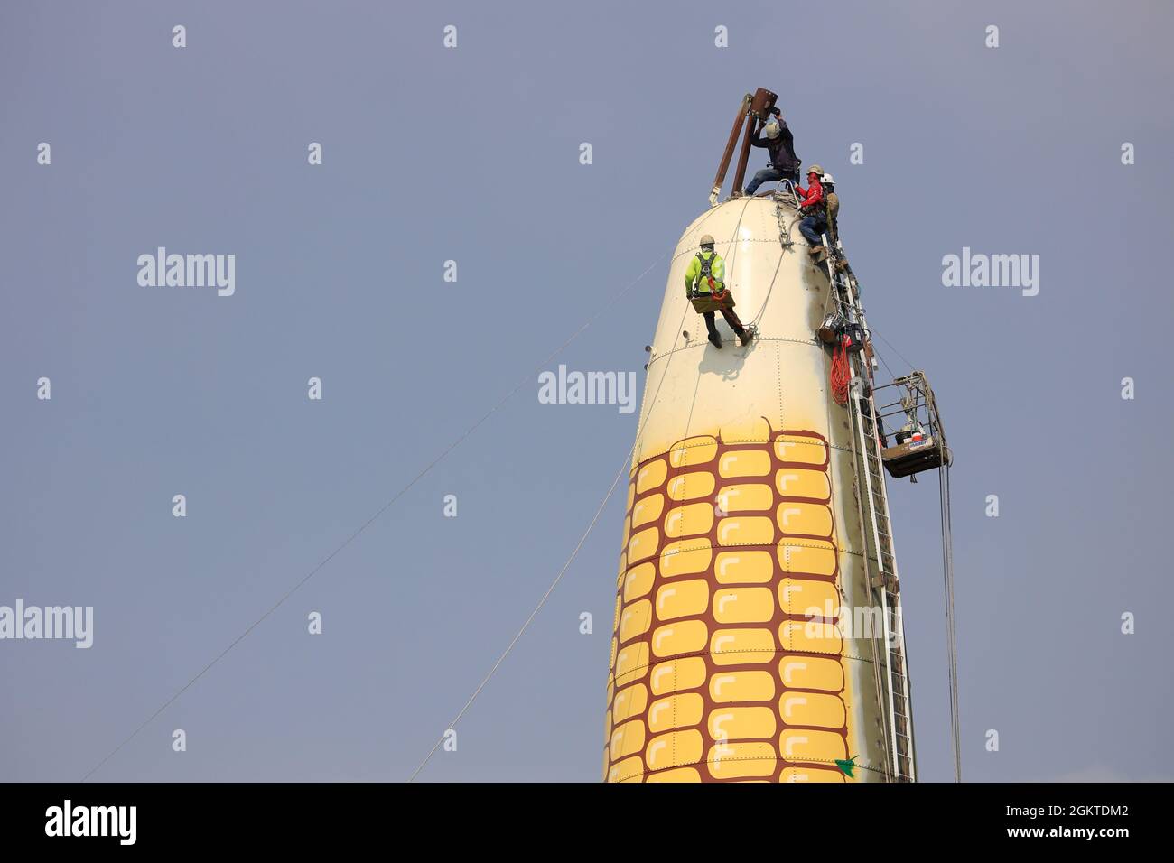 Ear of Corn water Tower.Rochester.Minnesota.USA Stock Photo - Alamy