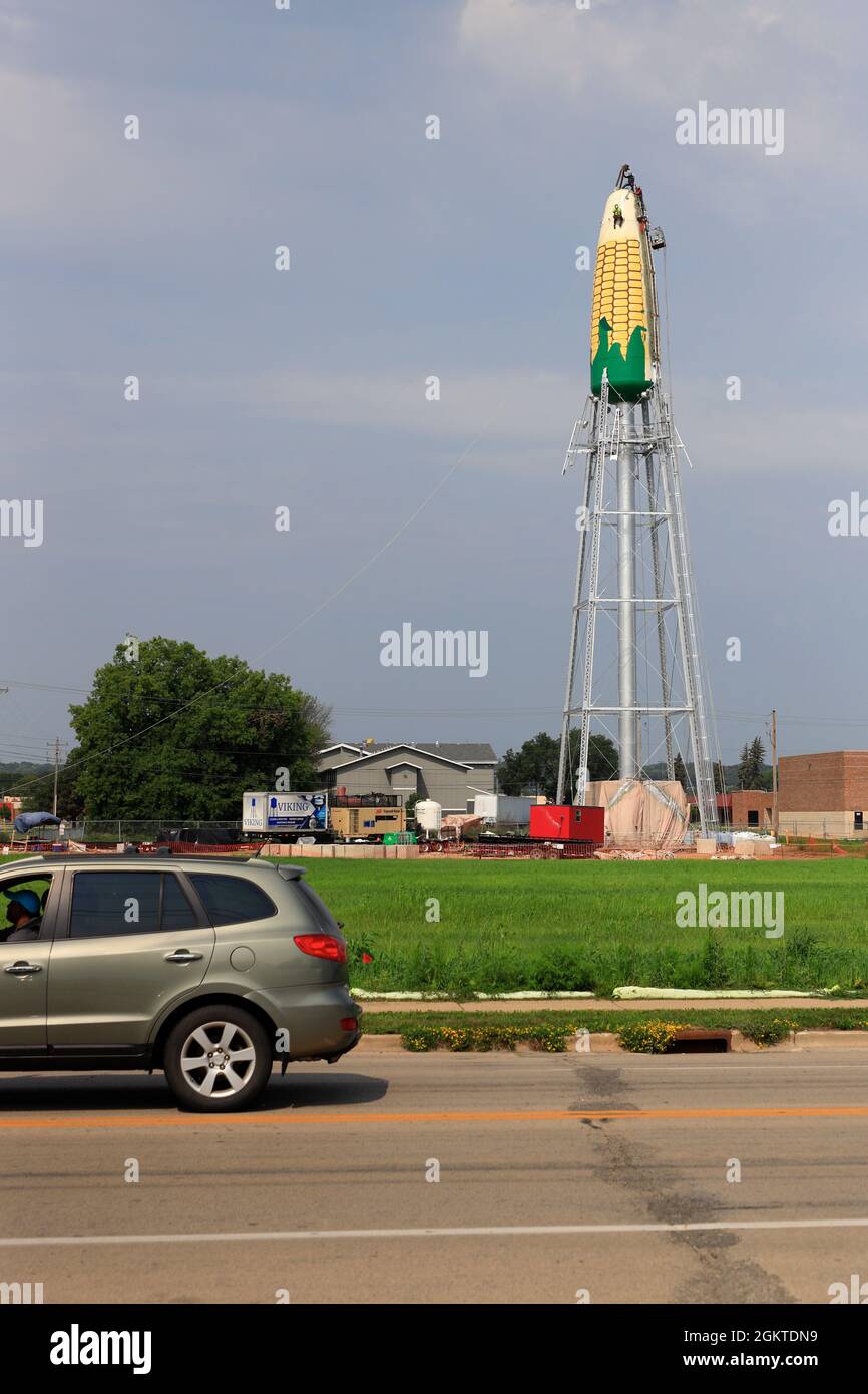 Ear of Corn water Tower.Rochester.Minnesota.USA Stock Photo - Alamy