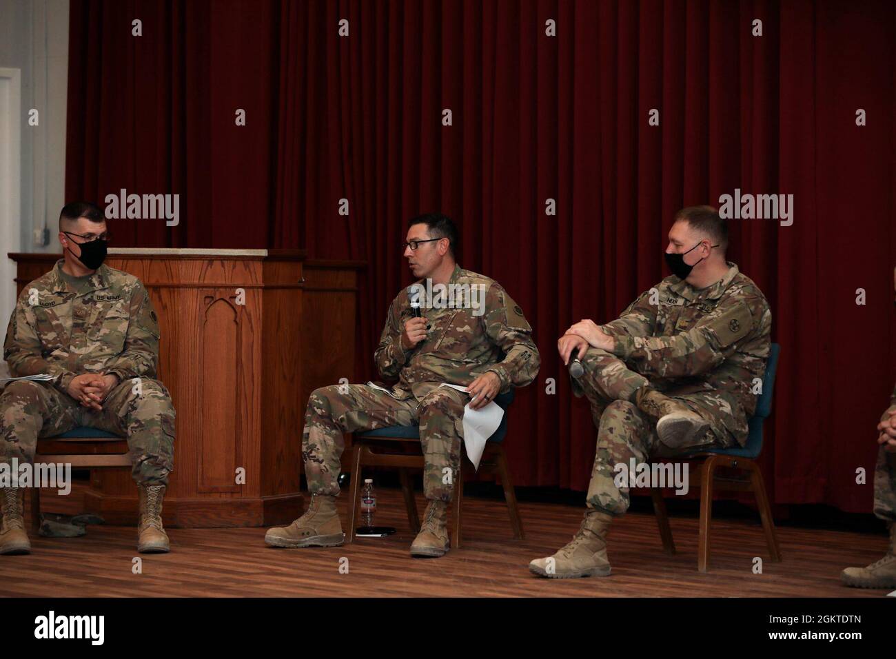 Lt. Col. David Beetham, command chaplain, 310th Sustainment Command ...
