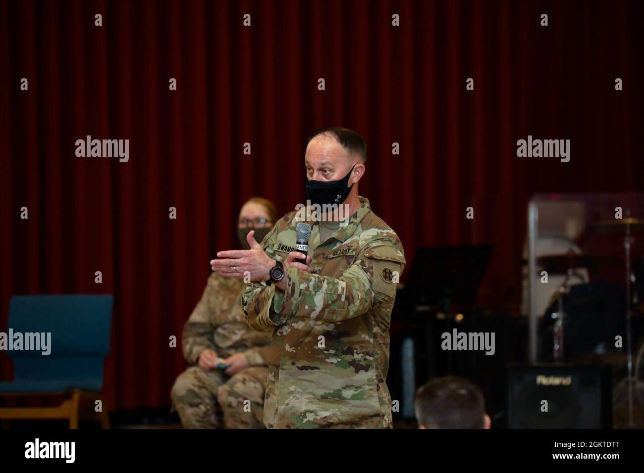 Brig. Gen. Justin Swanson, commanding general, 310th Expeditionary ...